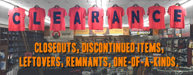 Clearance Items - Discount Prices, Free Shipping