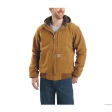Full Swing Loose Fit Washed Duck Fleece Lined Hooded Active Jac 103371