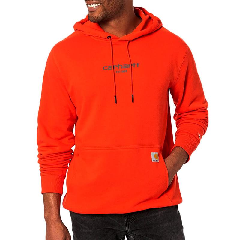 FORCE Relaxed Fit Lightweight Graphic Hooded Sweatshirt 105569irr