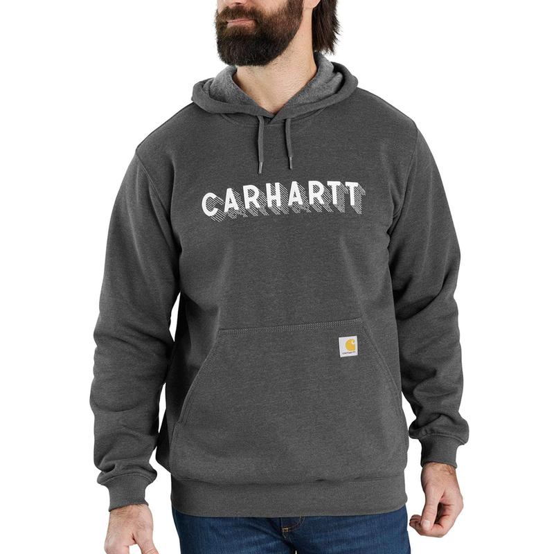 Loose Fit Midweight Rain Defender Graphic Hooded Sweatshirt 105944irr