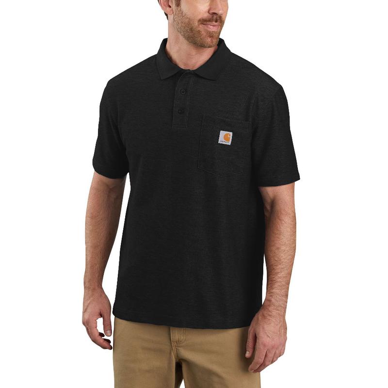 Carhartt Men's Contractors Washed Work Pocket Polo K570