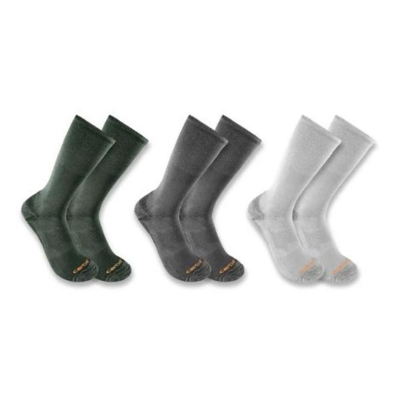 Midweight Cotton-Tencel™ Comfort Crew Sock 3-Pack SC8023
