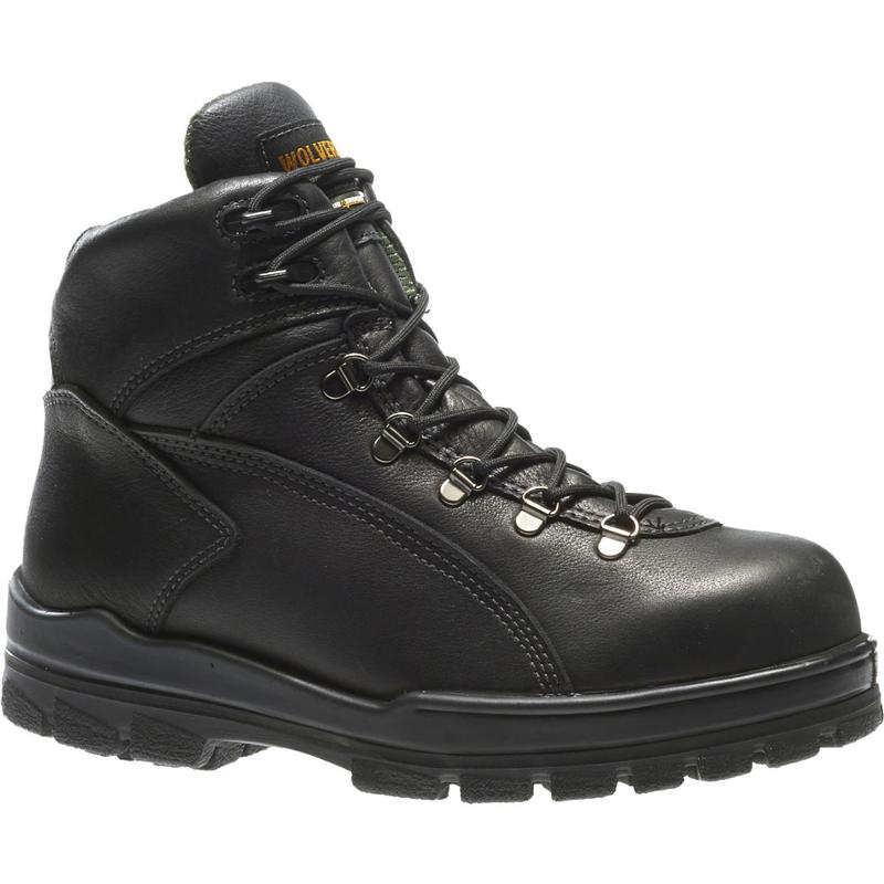 Wolverine Men's 6 in. DuraShocks Steel-Toe WP Work Boots W03778
