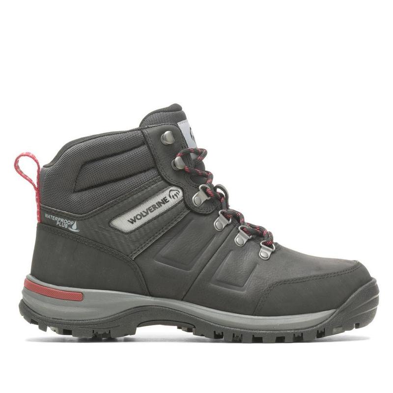 W230027 Chisel Waterproof Soft Toe 6 in. Boot- Black W230027