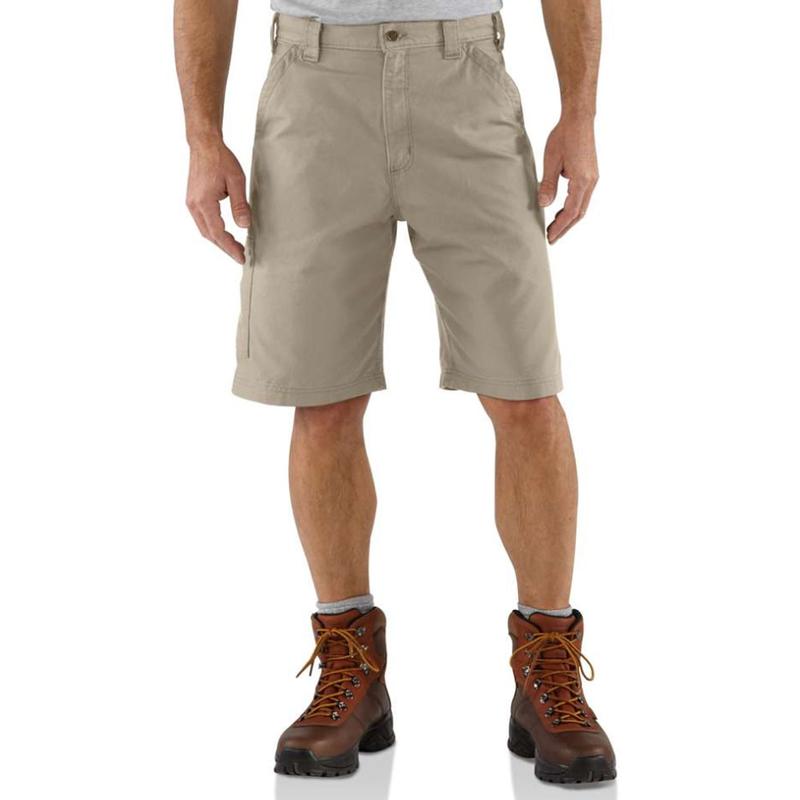 Carhartt Men's Canvas Work Shorts - Extended length B147